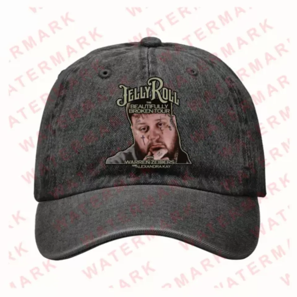 Hats JELLY ROLL THE BEAUTIFULLY BROKEN TOUR 2024 Caps | ID 20213931 by Frank Rothschild | Printblur