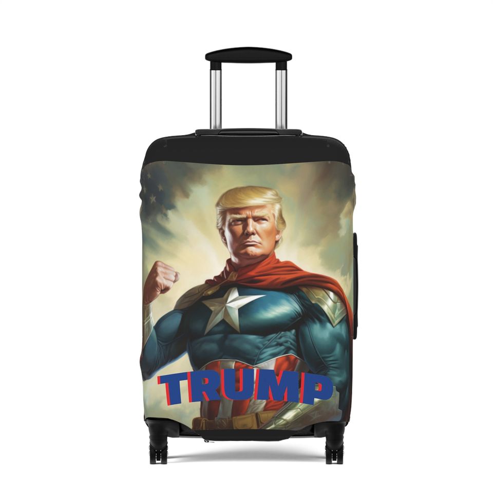 Super Hero Trump SuitCase | ID 20221829 by Ivan Ortega | Printblur