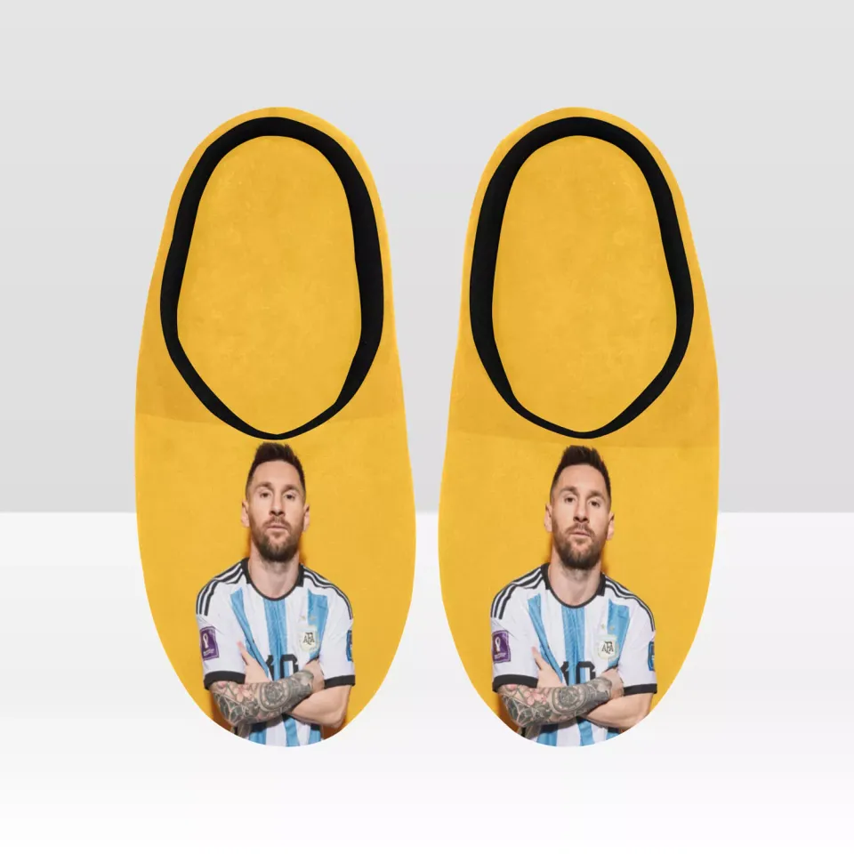 Lionel Messi Slippers | Christmas Gift | Cozy Slippers | ID 20224886 by ...