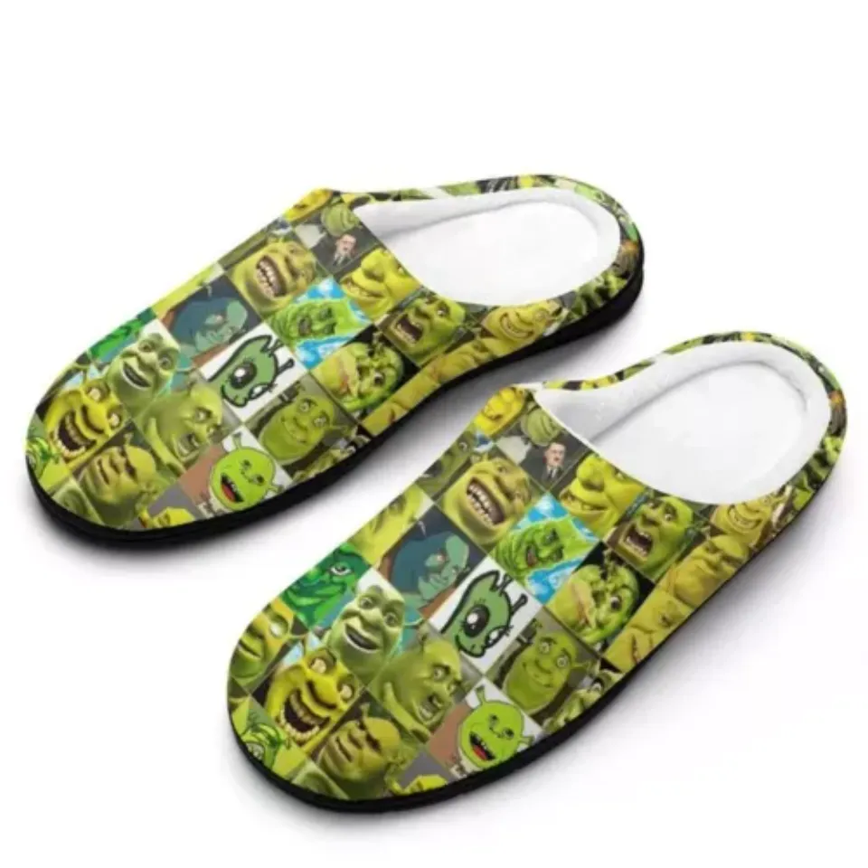 Shrek Cartoon Slippers | Christmas Gift | Cozy Slippers | ID 20224894 ...