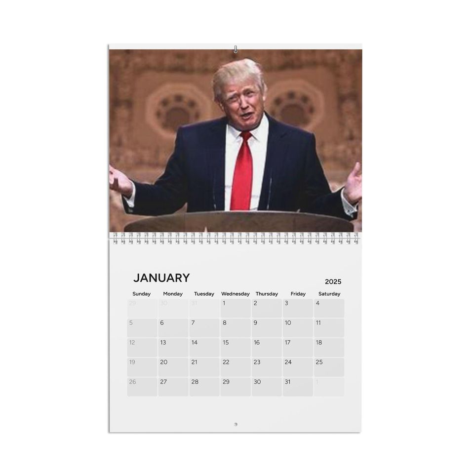 Calendar (2025) Limited Edition Presidential Trump 2024 Make America ...