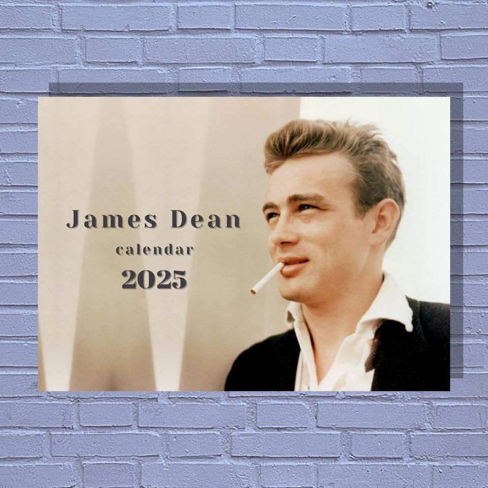 James Dean 2025 Calendar | Today Sale | Printblur