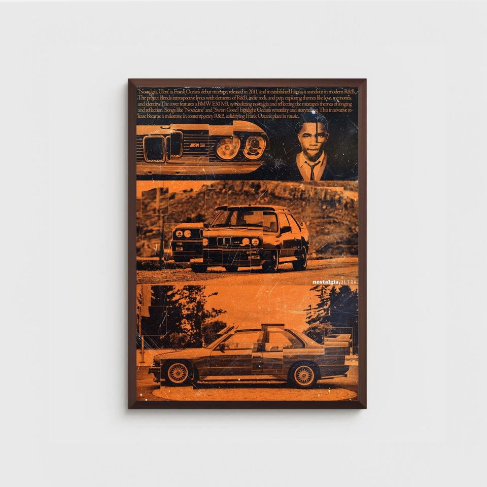 Frank Ocean poster, Nostalgia Ultra mixtape poster | ID 20239783 by ...