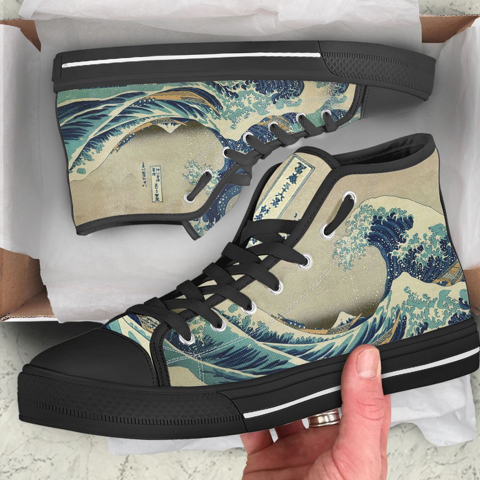 Great Wave off Kanagawa Sneakers | ID 20070191 by Gopal Kulkarni ...