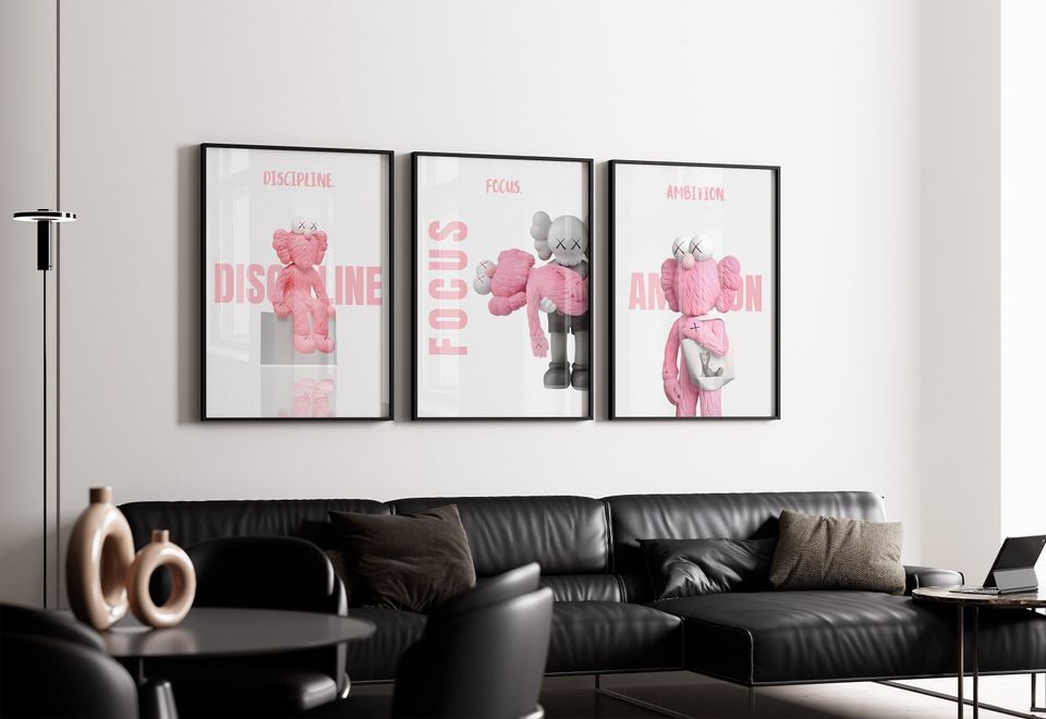 Pink HypeBeast Poster, Motivational Wall Art, HypeBeast Wall Art ...