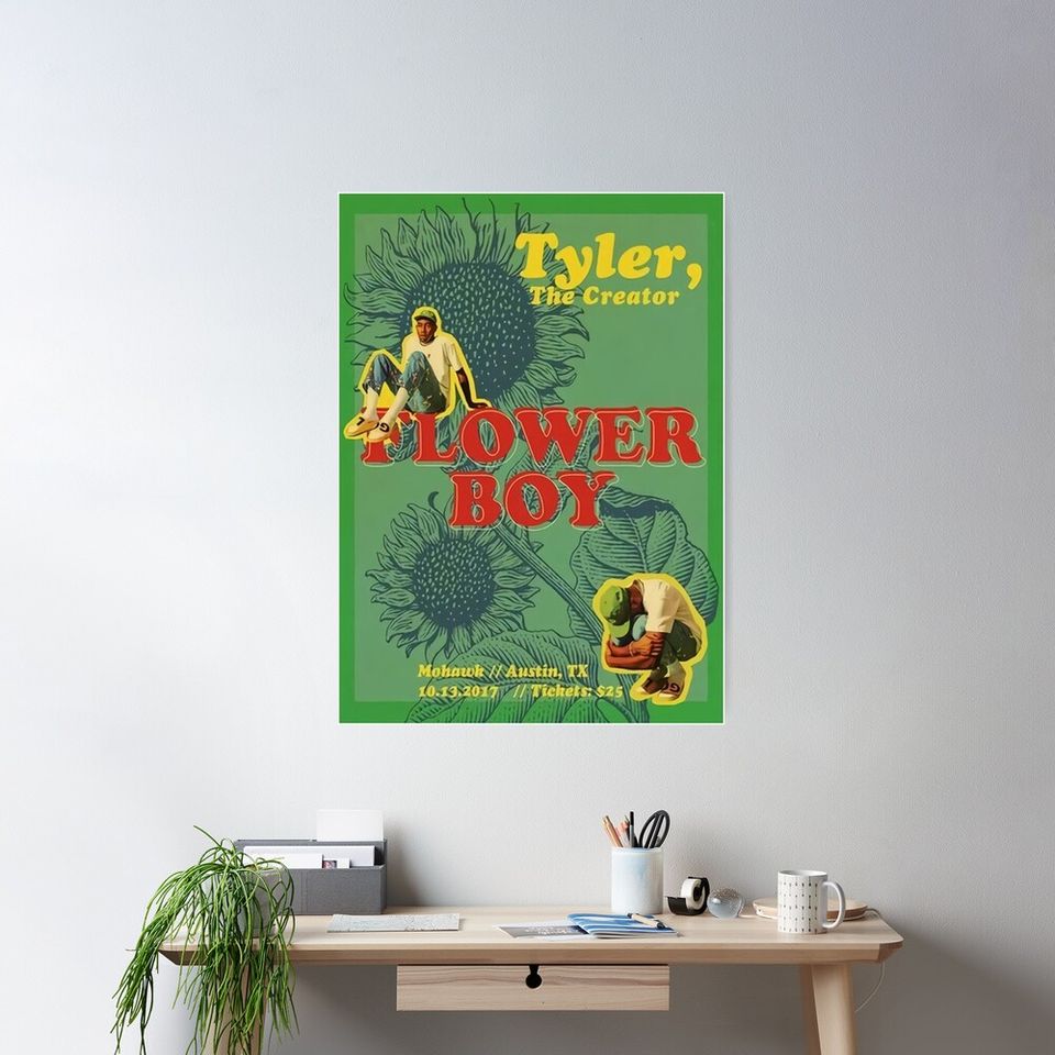 Flower Boy Album Poster | ID 20267304 by Fooaffair Royere | Printblur