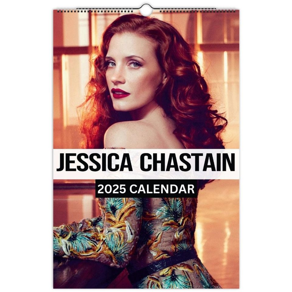 Jessica Chastain Wall Calendars | ID 20272164 by Ben Carter | Printblur