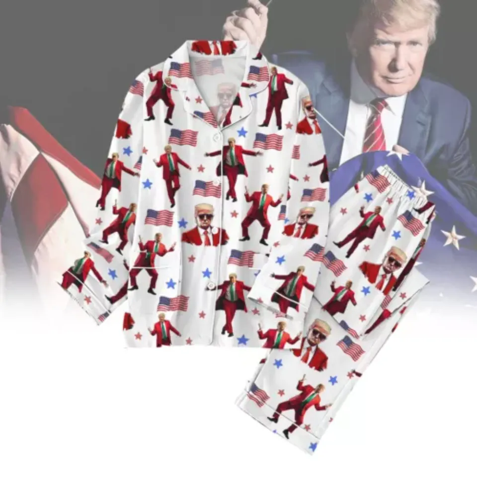Funny Dancing Trump America Flag 47th President Trump Lovers Gift ...