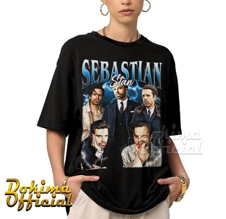 Limited Sebastian Stan Vintage Style T-shirt, Fan Gift, Gift for Her ...