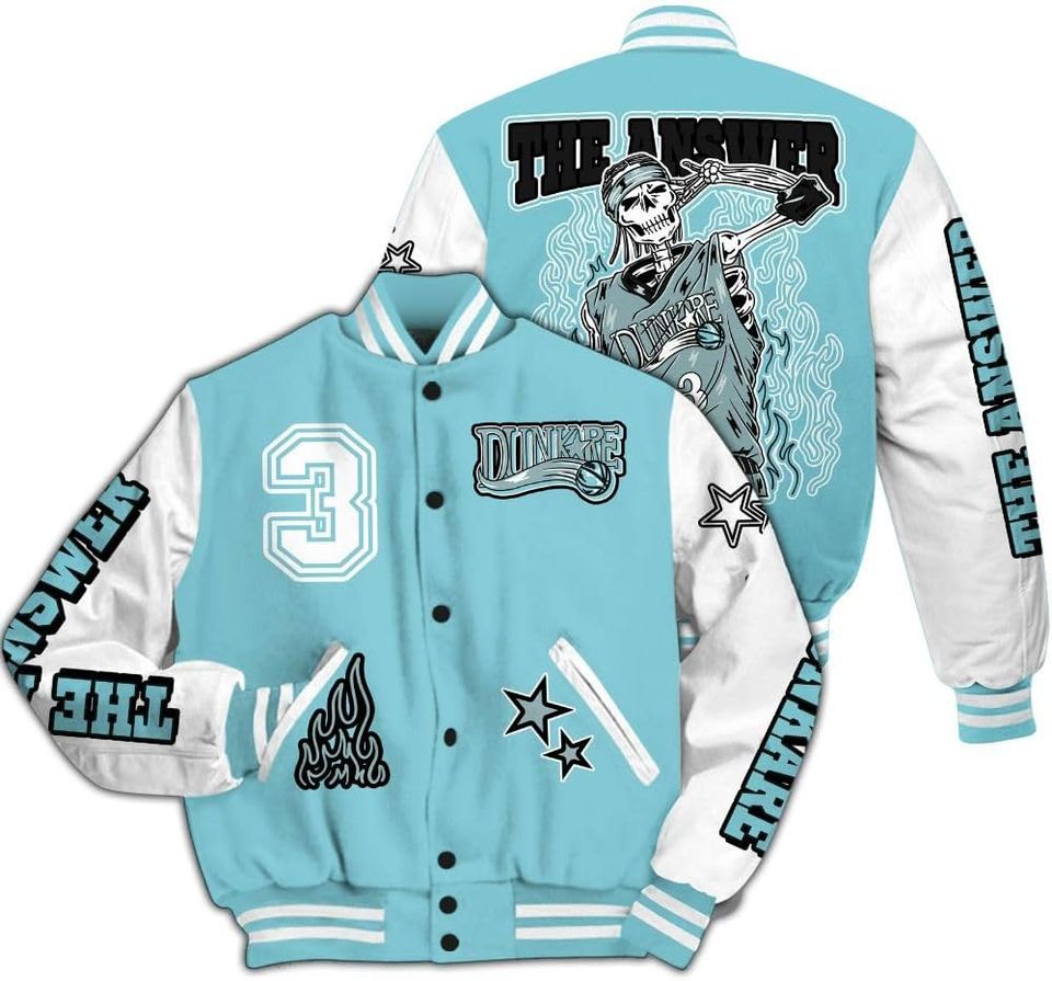 Dunkare Low Legend Blue 11s Varsity Jacket, Streetwear Varsity Jacket ...