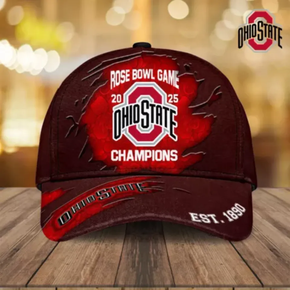 Ohio State Buckeyes Football Baseball Caps AOP | ID 20307045 by Manish ...