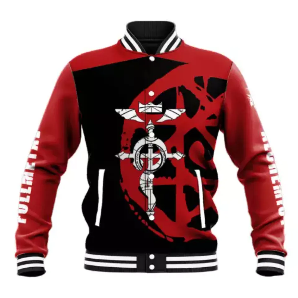 Fulliital Anime Varsity Jacket Achemist | ID 20334486 by Carlos Sousa ...