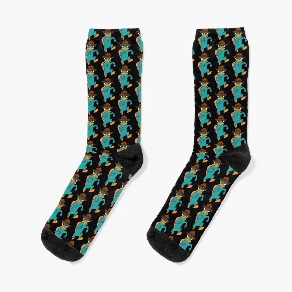 Agent Pperry the platypus Socks | ID 20335146 by Saurabh Sharma | Printblur