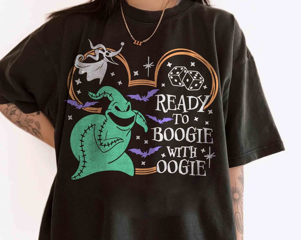 Disney Oogie Boogie Bash 2025 Ready to Boogie with Oogie T-Shirt ...