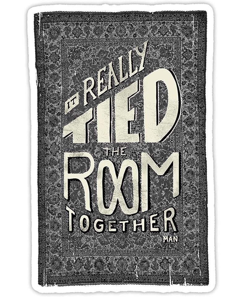 The Big Lebowski Le Tapis Sticker 3" | ID 4578 by Stefano Marra | Printblur