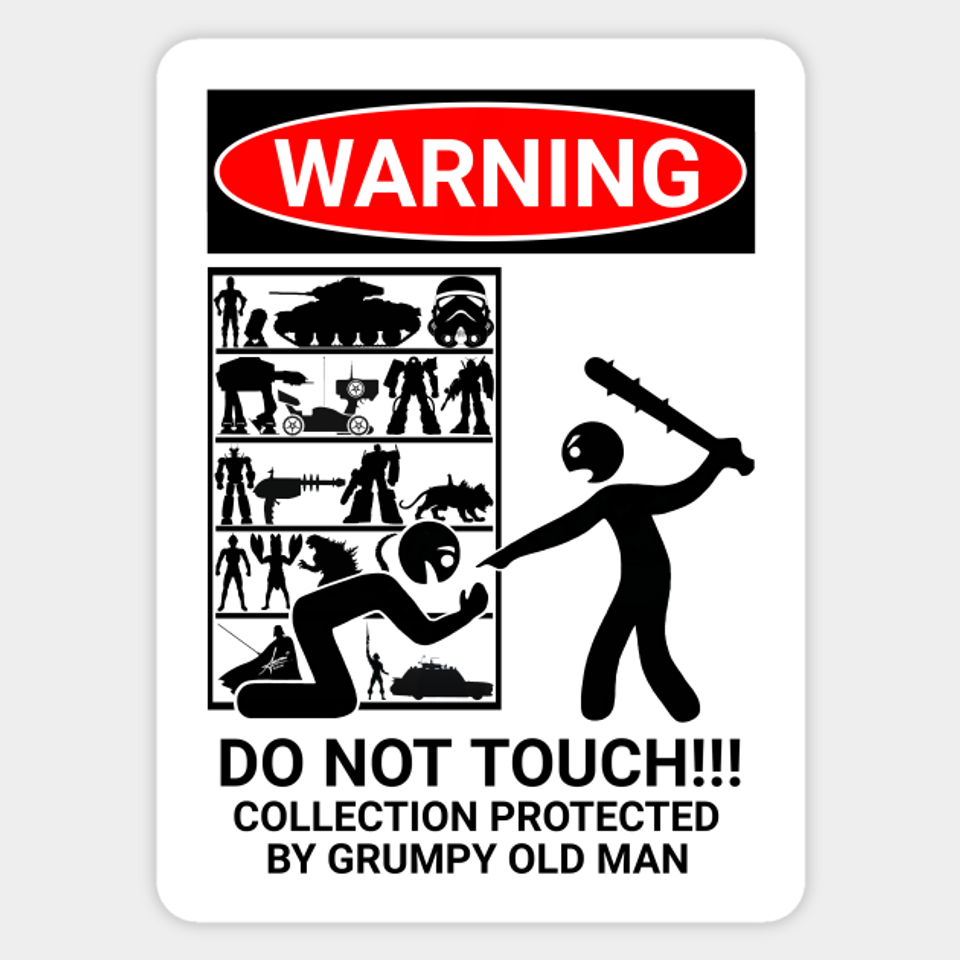 Warning Sign Do Not Touch Collection - Warning - Sticker | ID 351384 by ...