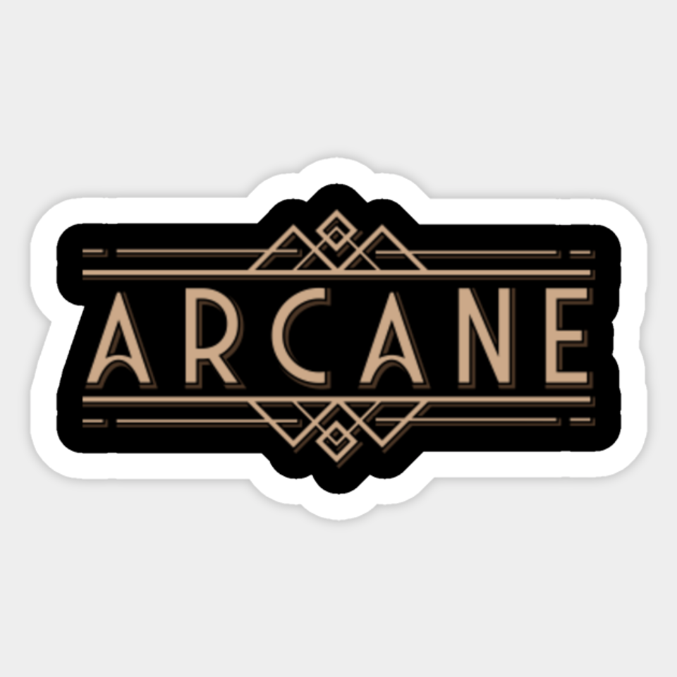 Arcane Logo - Arcane - Sticker | ID 320267 by Tomasz Woźniakowski ...