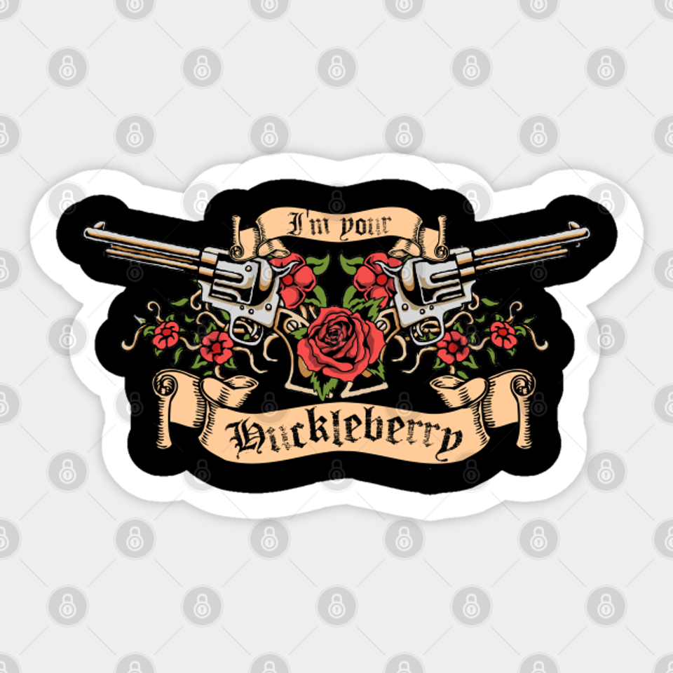 I'm your Huckleberry - Huckleberry - Sticker | ID 318465 by Maxime ...