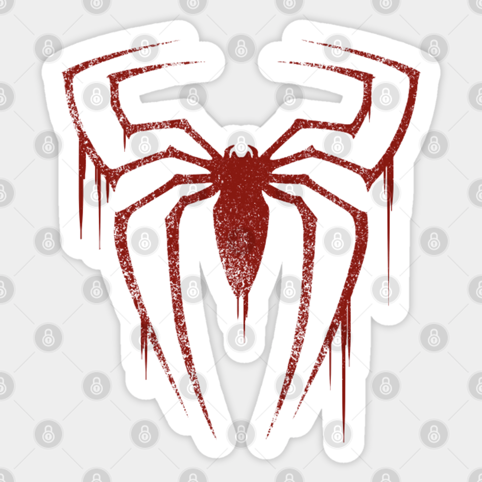 Spider Symbol (Red) - Spider Man - Sticker | ID 340128 by Evgenia ...