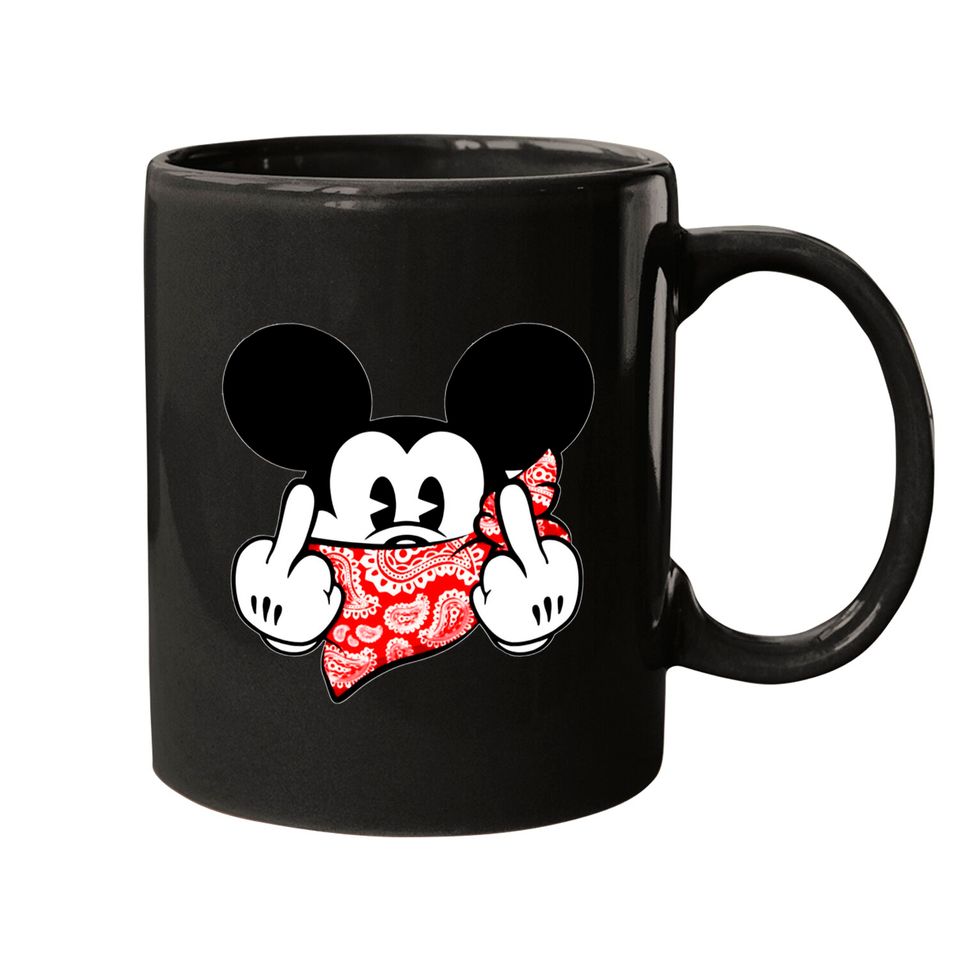 Mickey Mouse Mugs Thug Life Gangster Disney Mugs | ID 20487131 by Eric ...