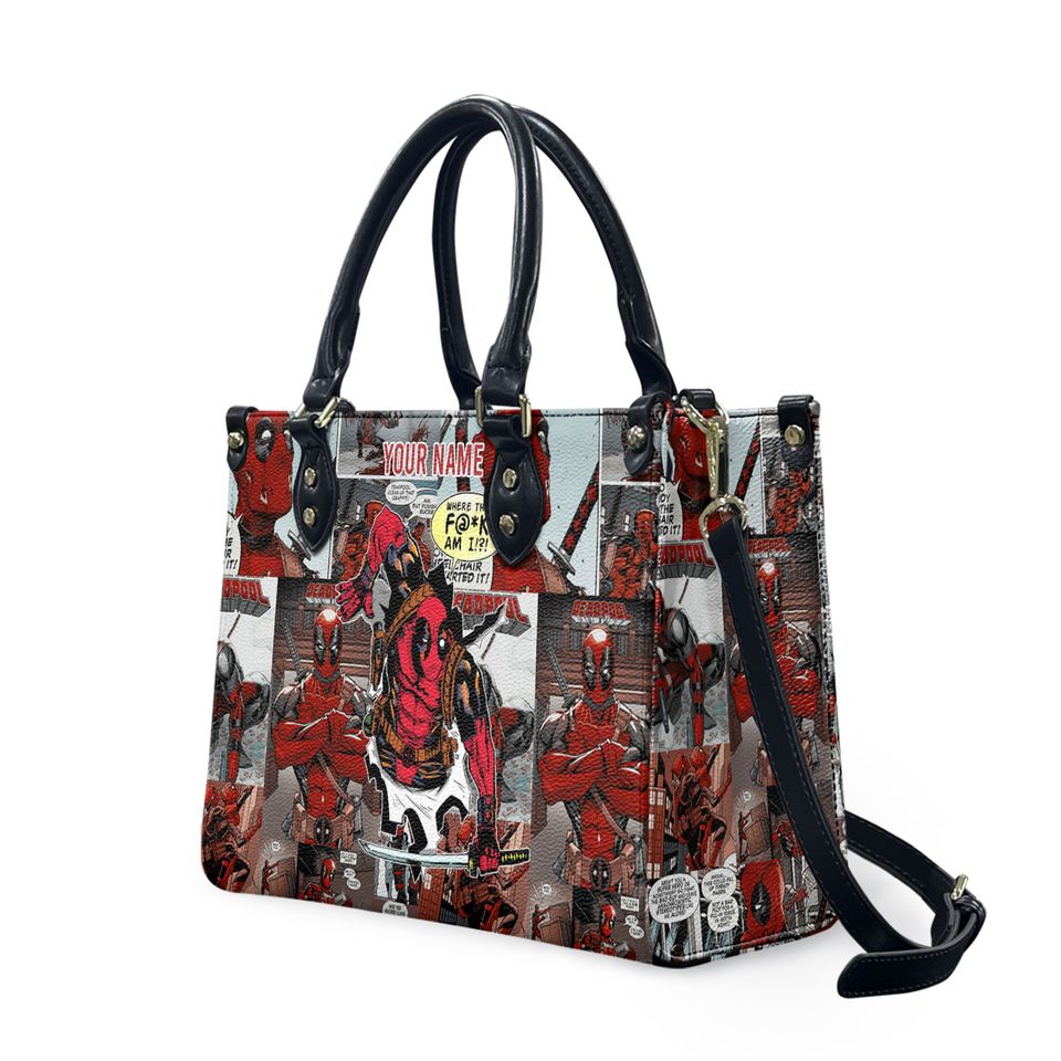 Personalized Disney Deadpool Leather Bag | ID 21024603 by Anna Surgan ...