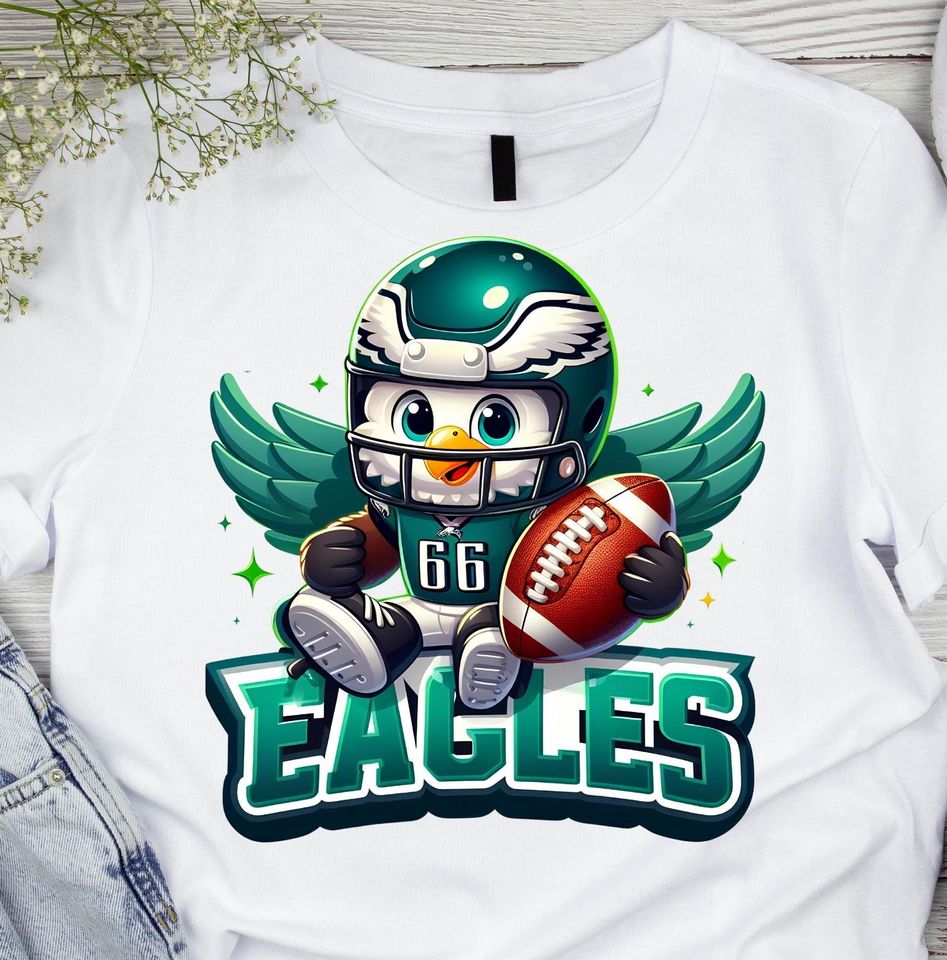 Eagles Shirt Sublimation, Philadelphia Eagles Mascot , Sport Shirt ...