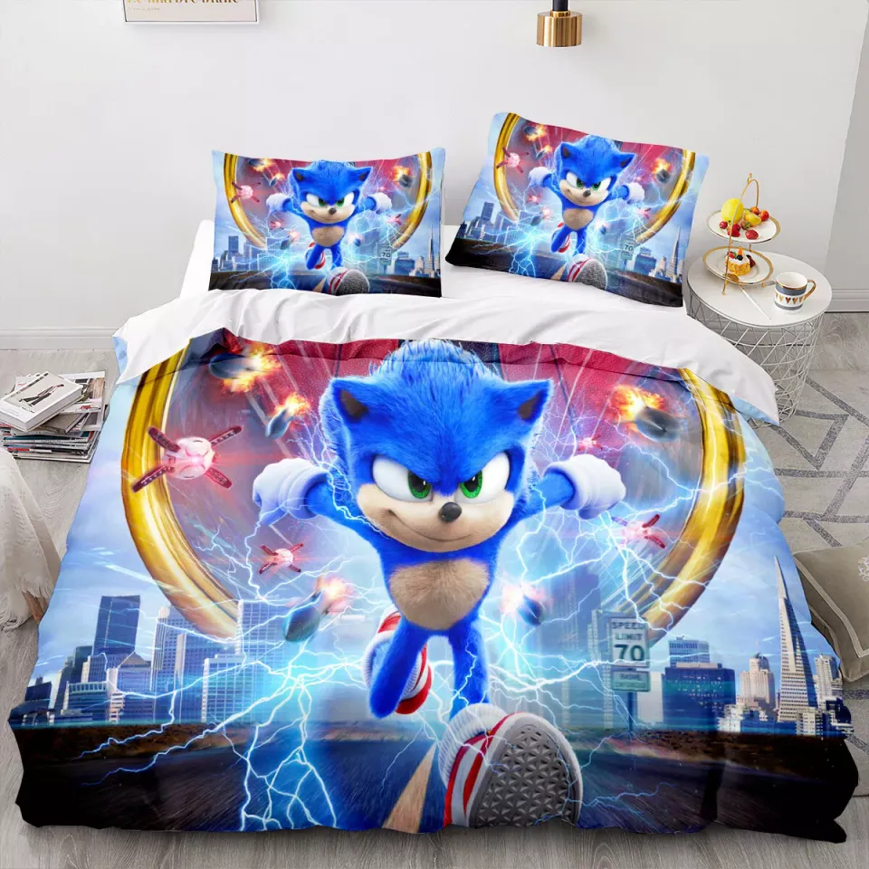 Bedding Set Sonic The Hedgehog | ID 22940262 by Erica Wilson | Printblur