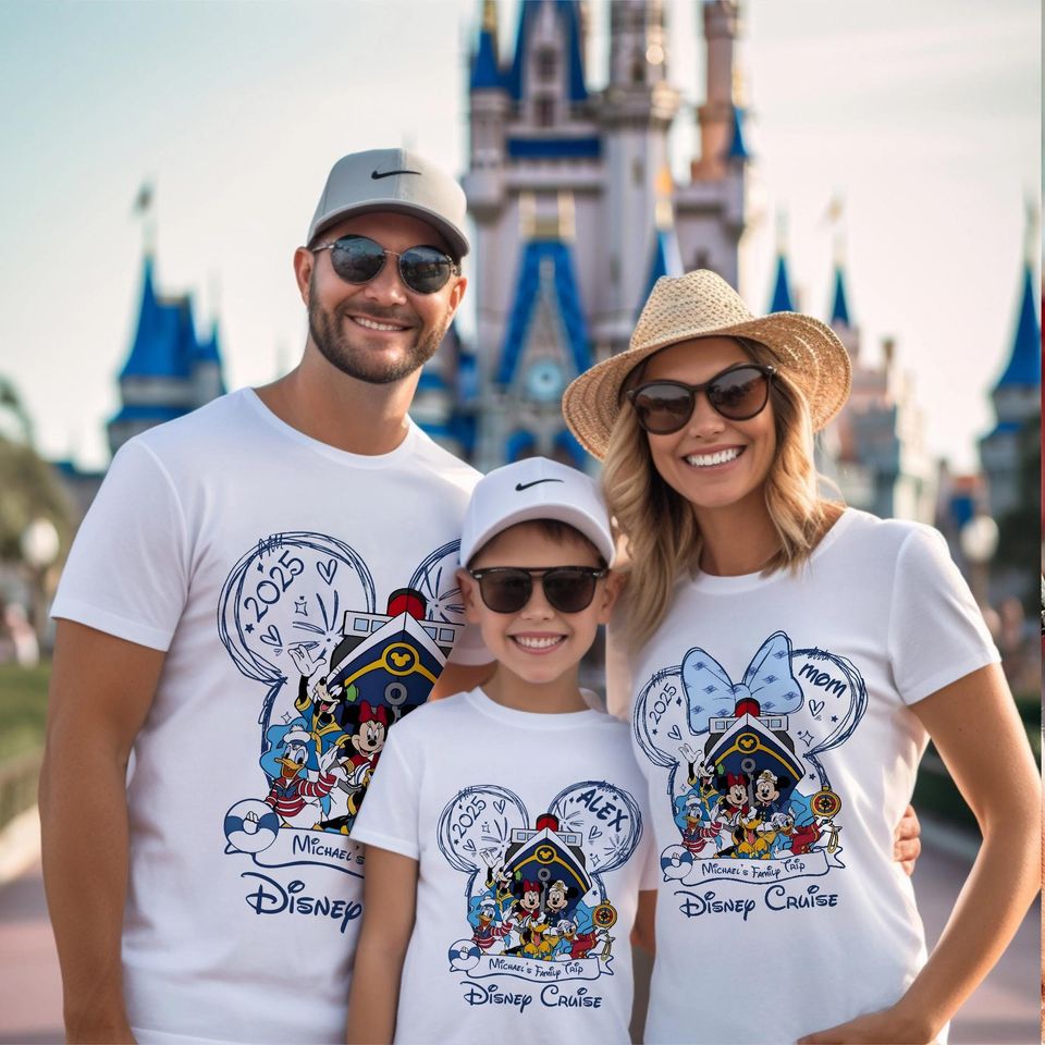 2025 Disney Cruise Family Shirt, Cruise Coquette Shirt 2025, 2025 ...