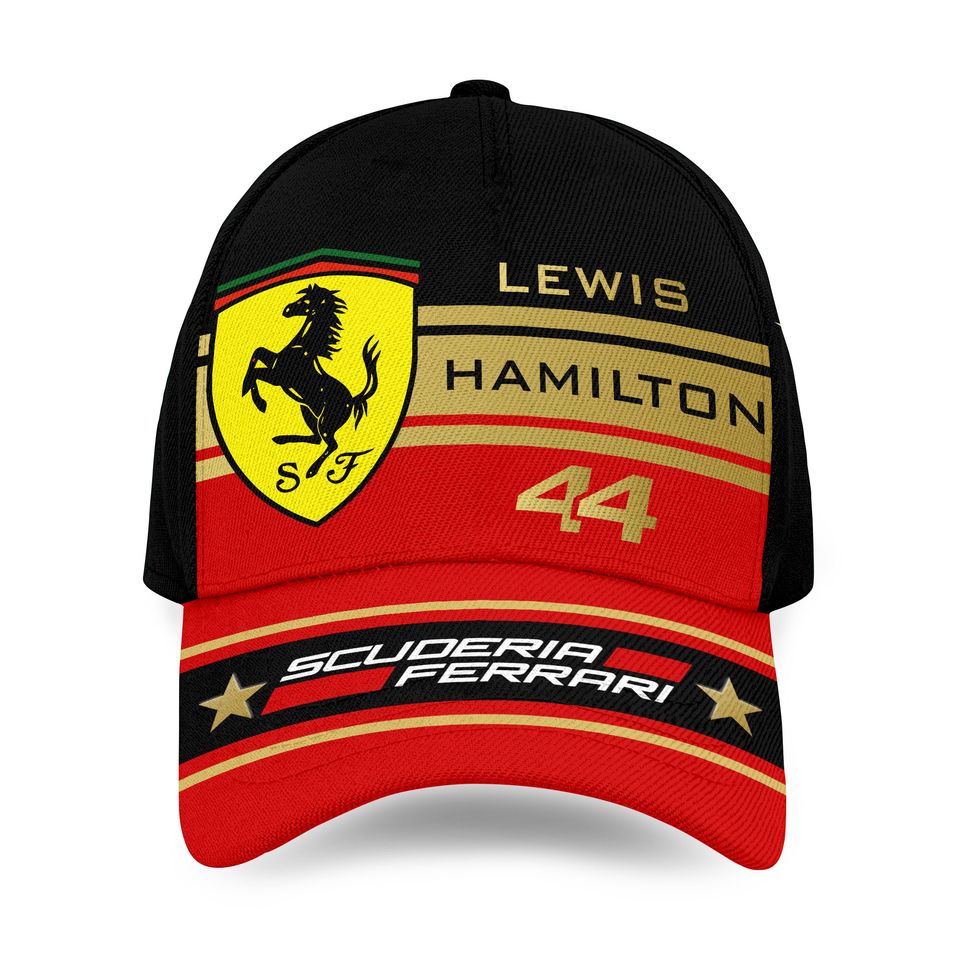 Lewis Hamilton x Scu,de,ria Fe,rrari Classic Cap | ID 22555486 by Yash ...
