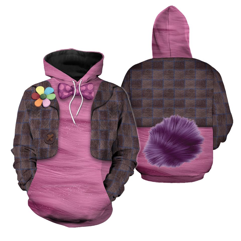 Halloween Bing Bong Cosplay Hoodie Jogger, Inside Out Movie 2 Merch ...