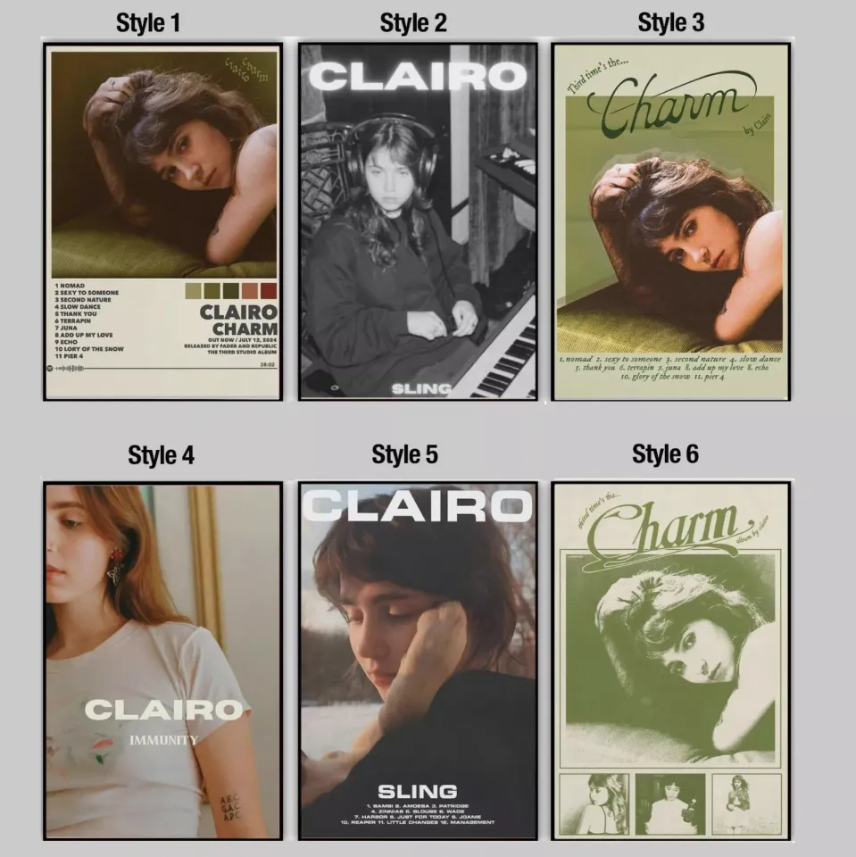Clairo Poster, Charm Vintage Cover Album Poster, Poster Print Wall Art | ID 24015131 by Craig ...