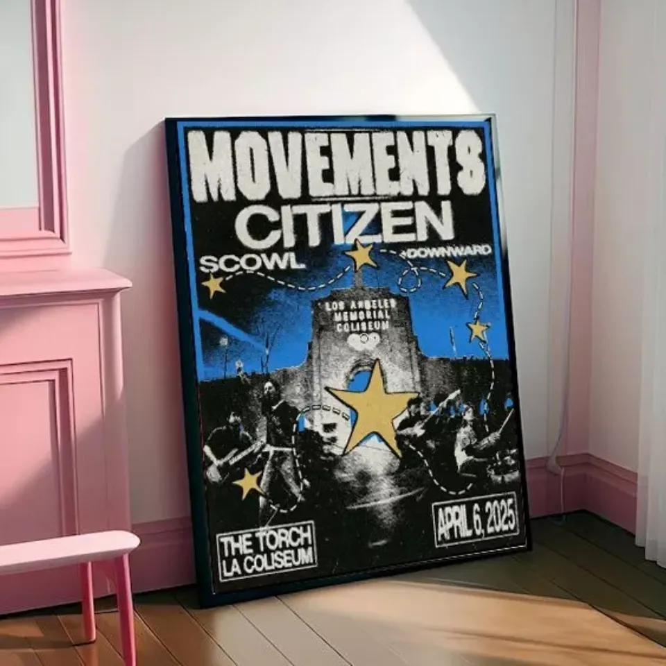 Movements Tour 2025 Los Angeles, CA Poster | ID 24025092 by BlakJones ...