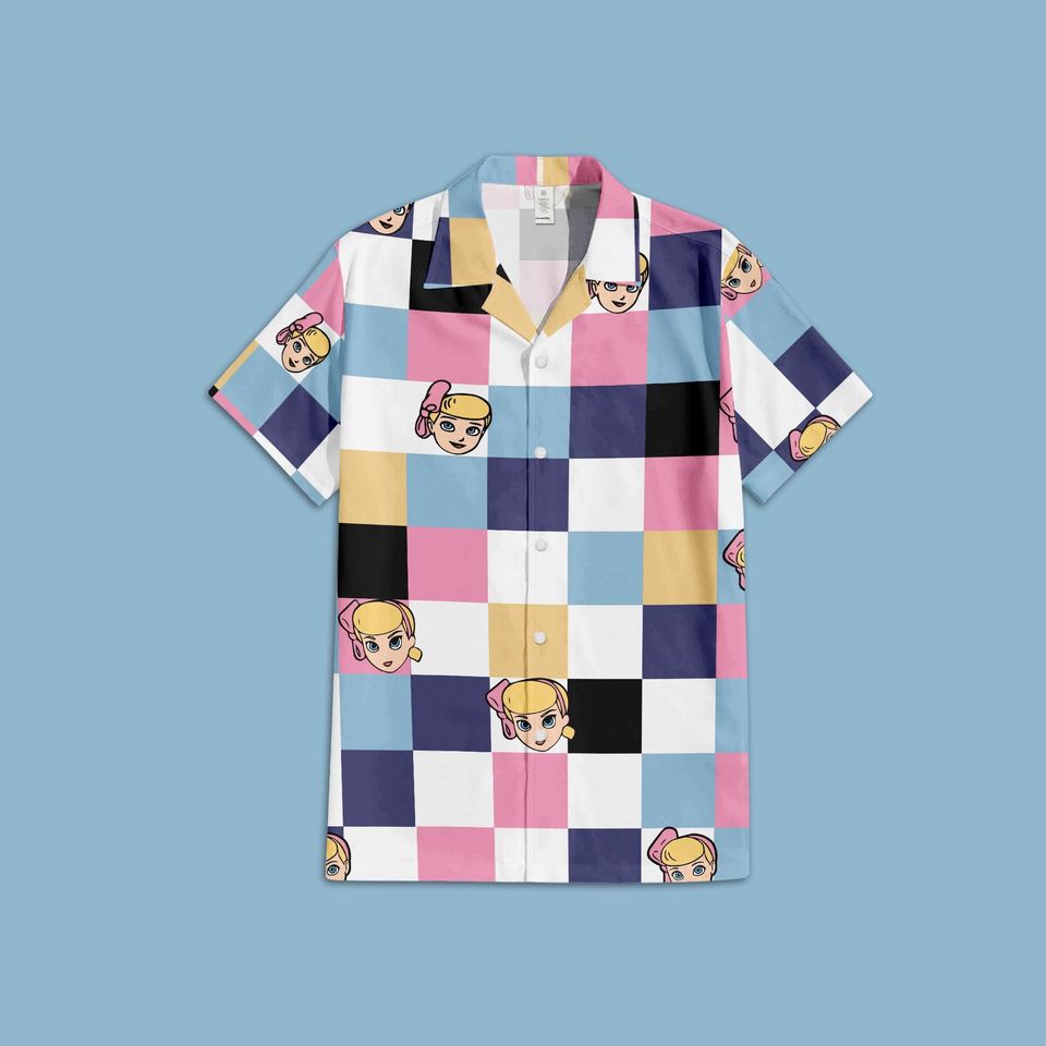 Toy Story Bo Peep Button Up Shirt, Toy Story Bo Peep Disney Pixar ...