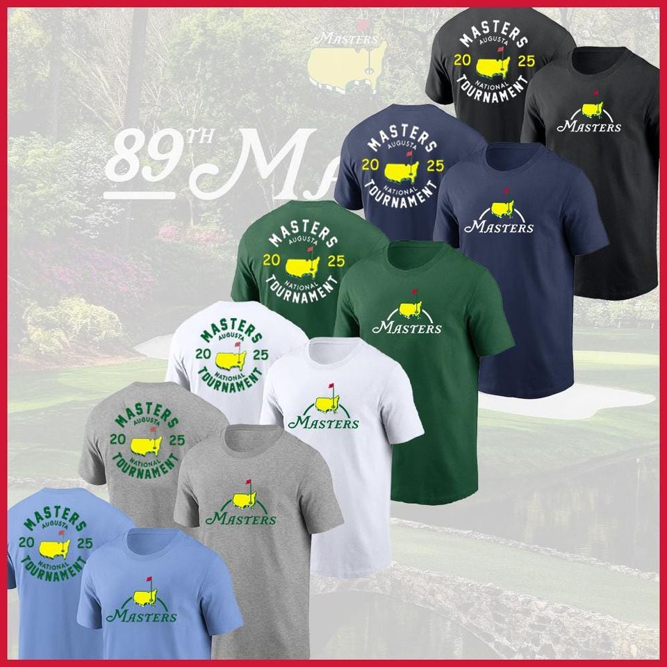 The Masters Golf T-Shirt, 2025 Augusta Masters T-Shirt, 2025 The ...