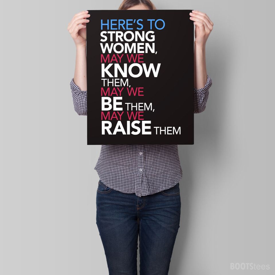Womens Rights Protest Sign | Feminist Poster for Women's March | ID ...
