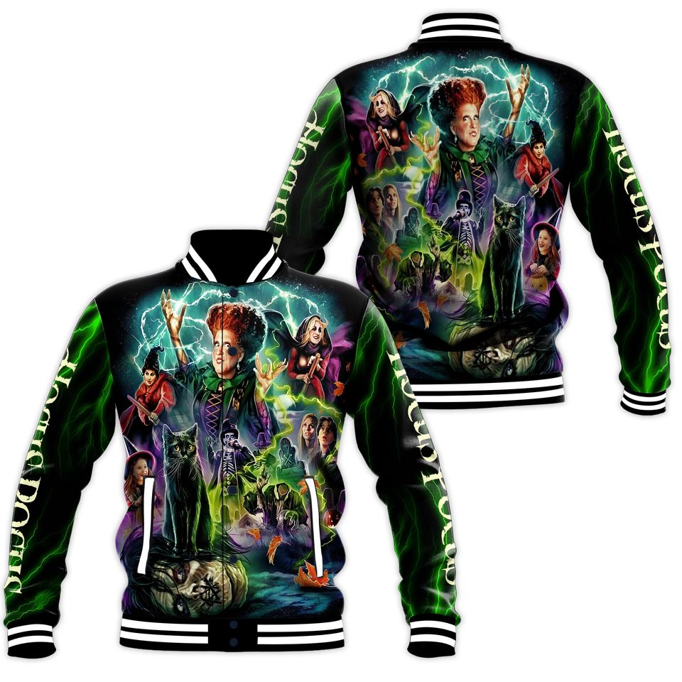 Hocus Pocus Disney Baseball Jacket | ID 20562362 by DanieO'connell ...