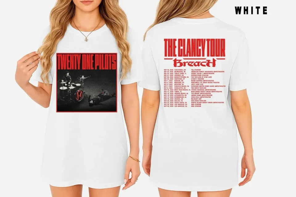 The Clancy Tour 2025 Pilotss Band Double Sided T-Shirt | ID 38214208 by ...