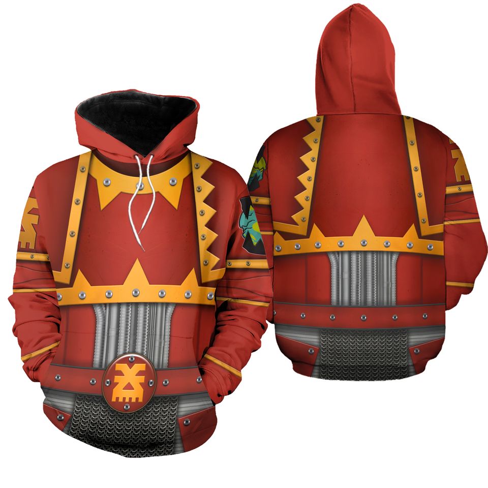 World Eaters Costume Hoodie, Space Marine Characters Outfits, Video ...