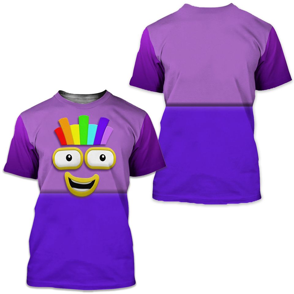 Number Seven Rainbows Blocks Costume, 7 Block Face Cosplay, Num ...