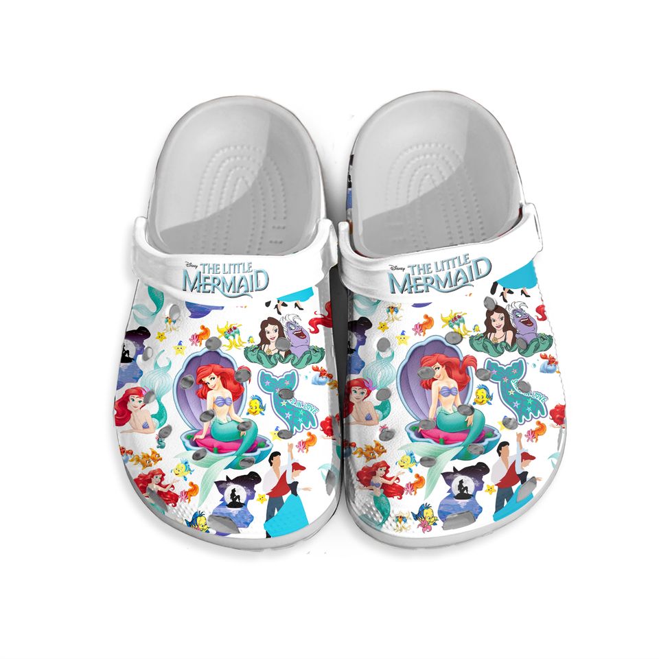 The Little Mermaid Shoes, The Little Mermaid Summer Clogs | ID 12746523 ...