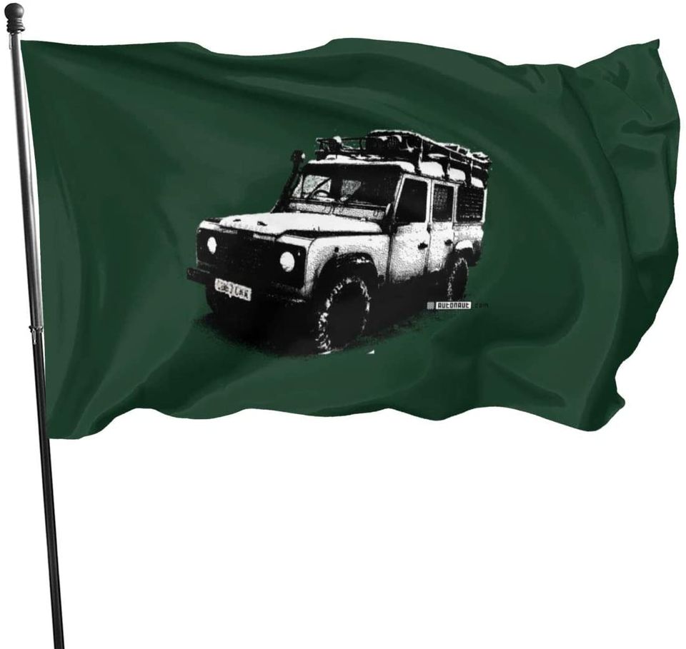 Land Rover Defender Polyester Flag Banner | ID 19968 by Arunas ...