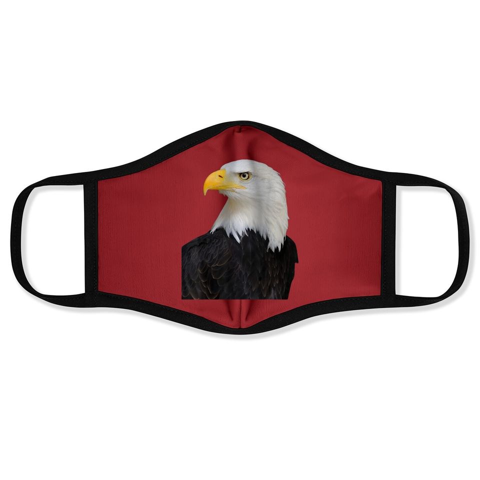 Bald Eagle Face Mask Bald Eagle Bird Face Face Mask | ID 166488 by ...