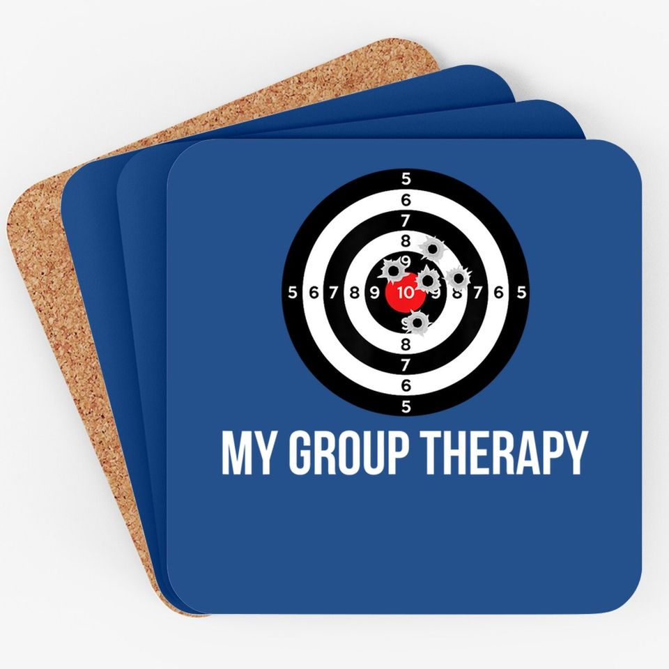 Gun Group Therapy Shooting Range Coaster | ID 156252 by Artur Denys ...