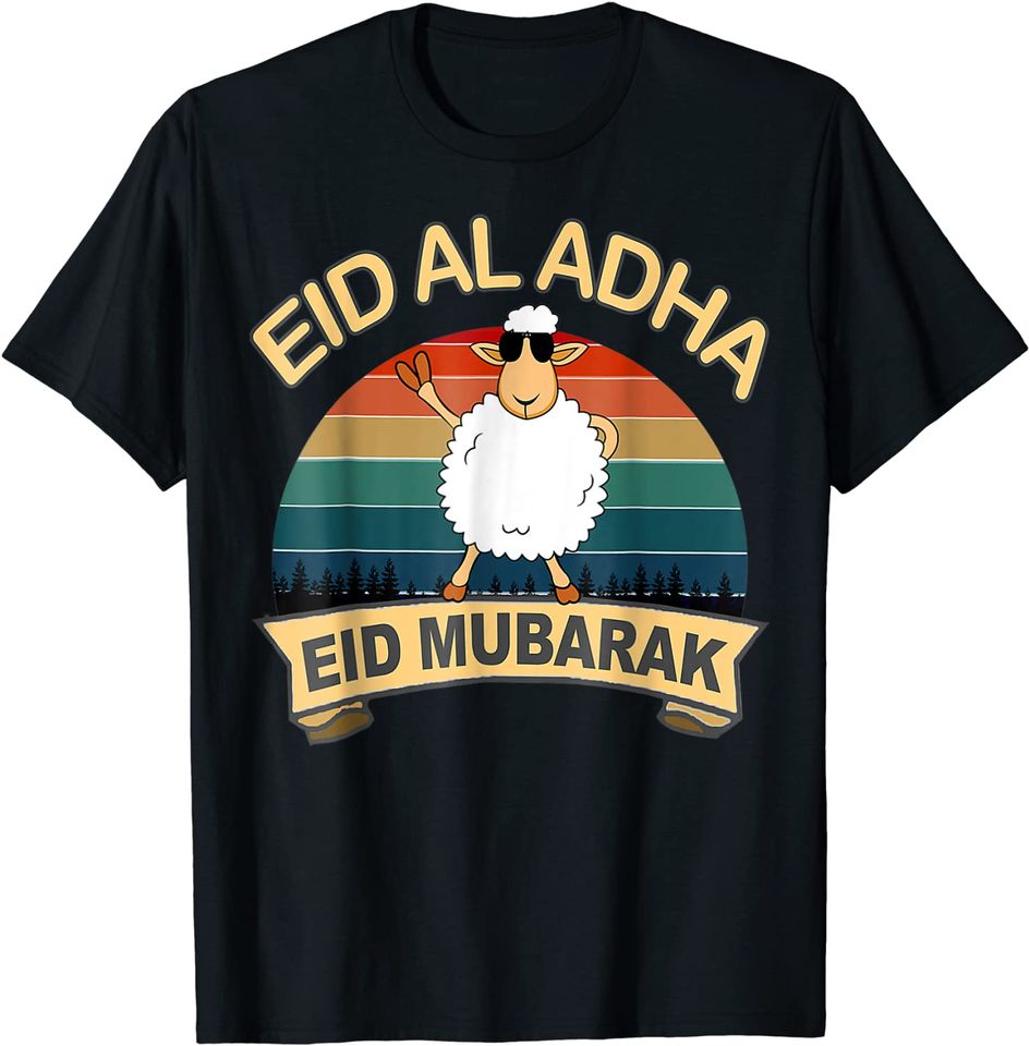 Eid Al Adha Eid Mubarak 2021 Funny Sheep T-Shirt | ID 38661 by Juan ...