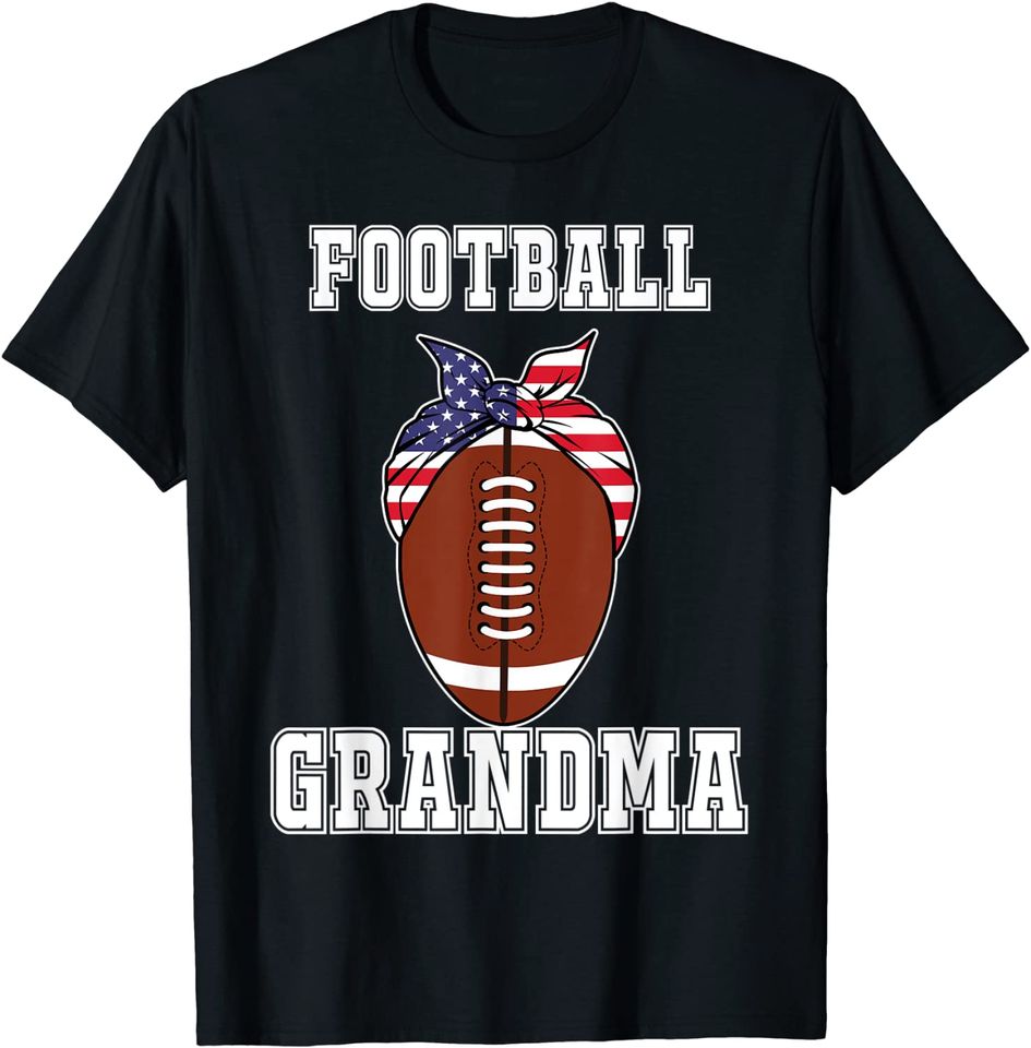 Womens Football Grandma Jersey Grandmother Players T-Shirt | ID 62830 ...