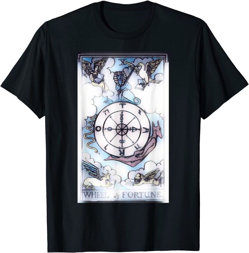 Tarot Card shirt Wheel Of Fortune T-Shirt | ID 94978 by Den Alicia ...