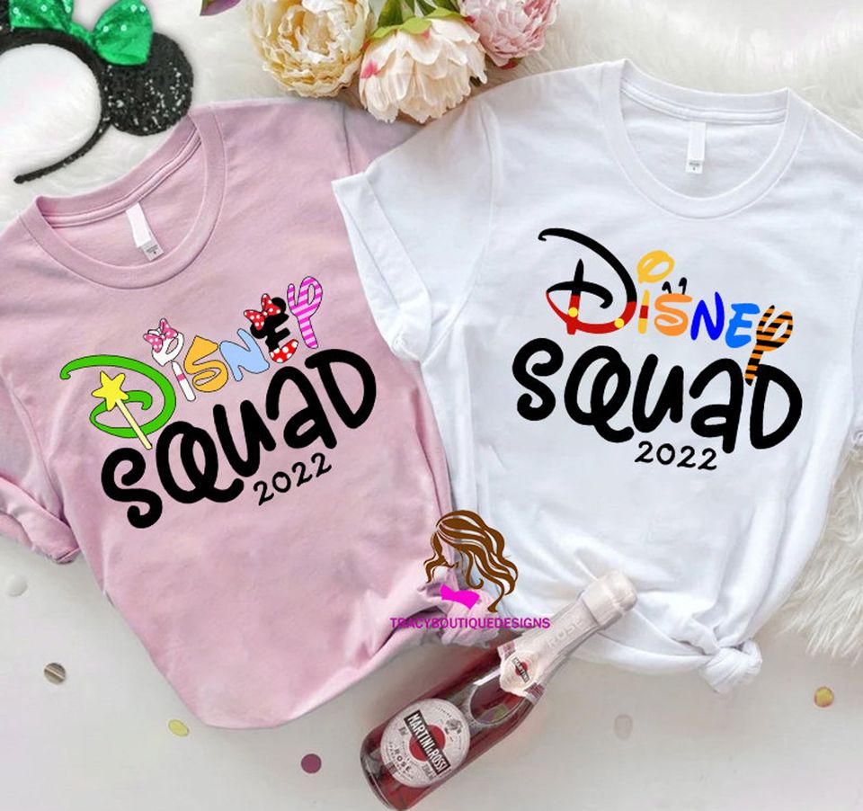 Disney Squad 2022 Shirt, Disney Squad Shirt, Disney 2022 Trip Shirt ...